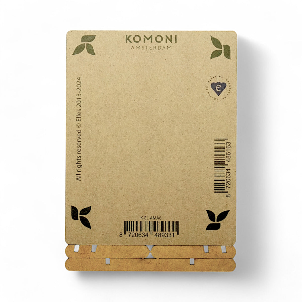 Postcard | Piece of Art | Elles | Amazing Amsterdam – KOMONI Amsterdam