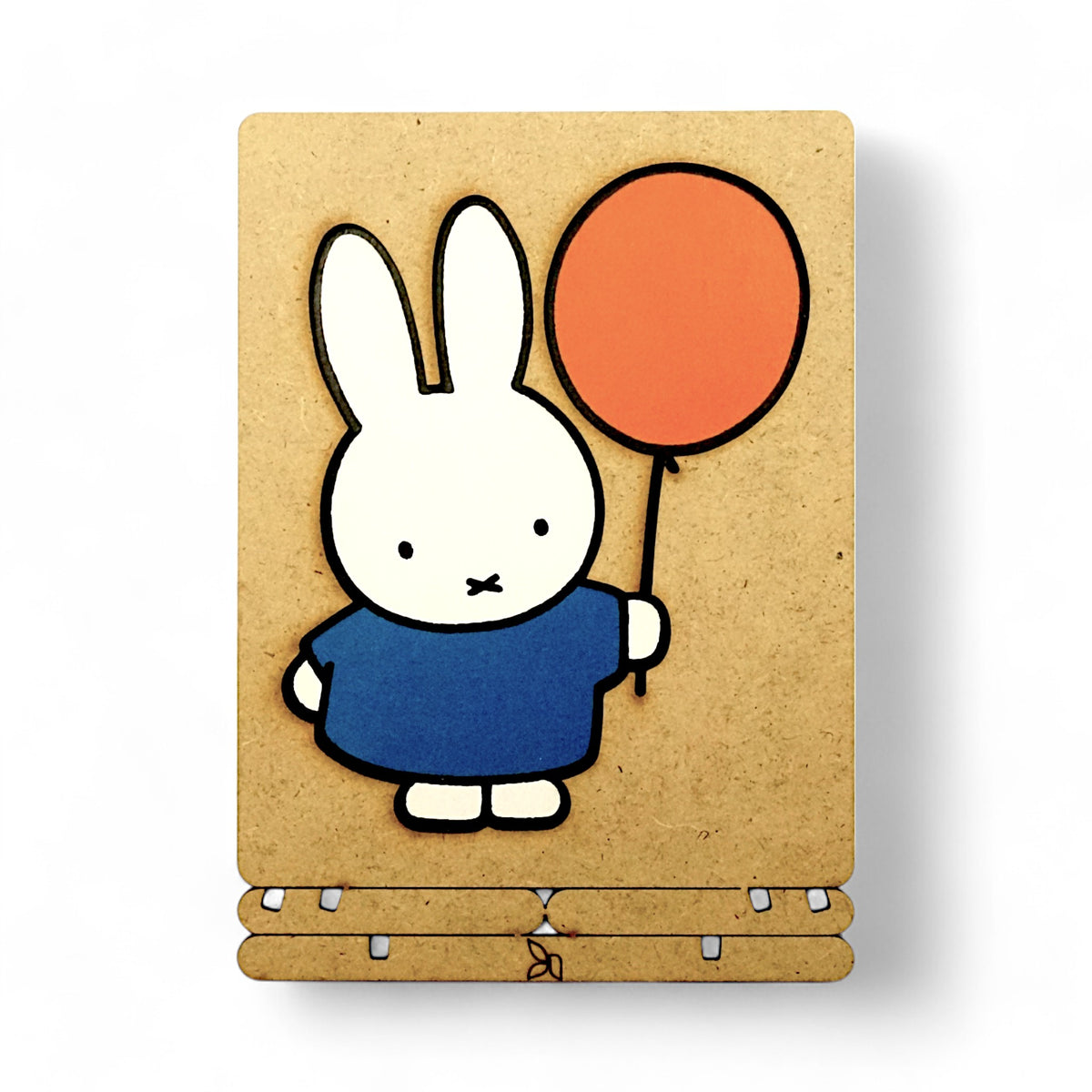 KOMONI Postcard | Piece of Art | Miffy with Balloon – KOMONI Amsterdam